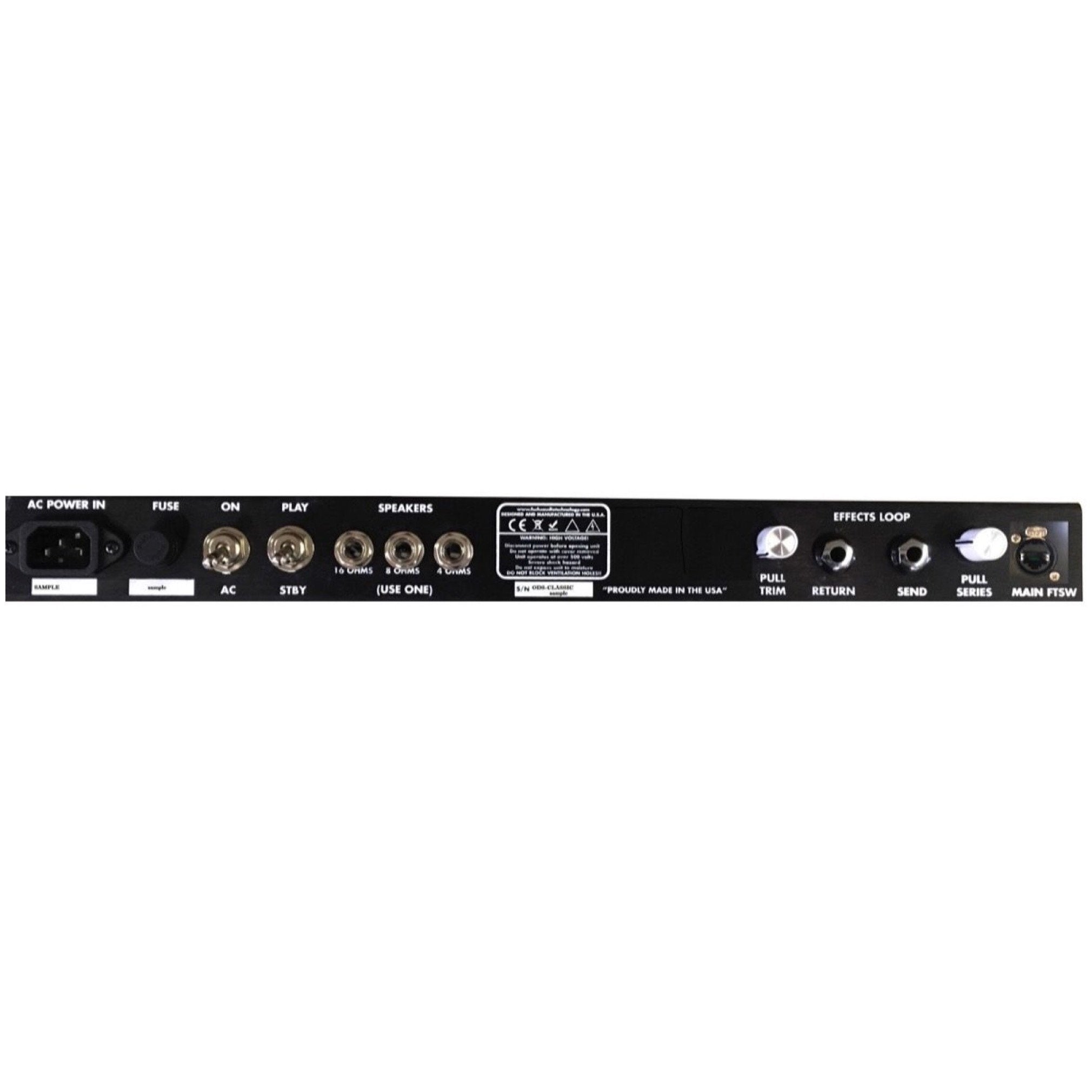 Fuchs ODS Classic Dual Boost Guitar Amplifier Head (100 Watts) – Same ...