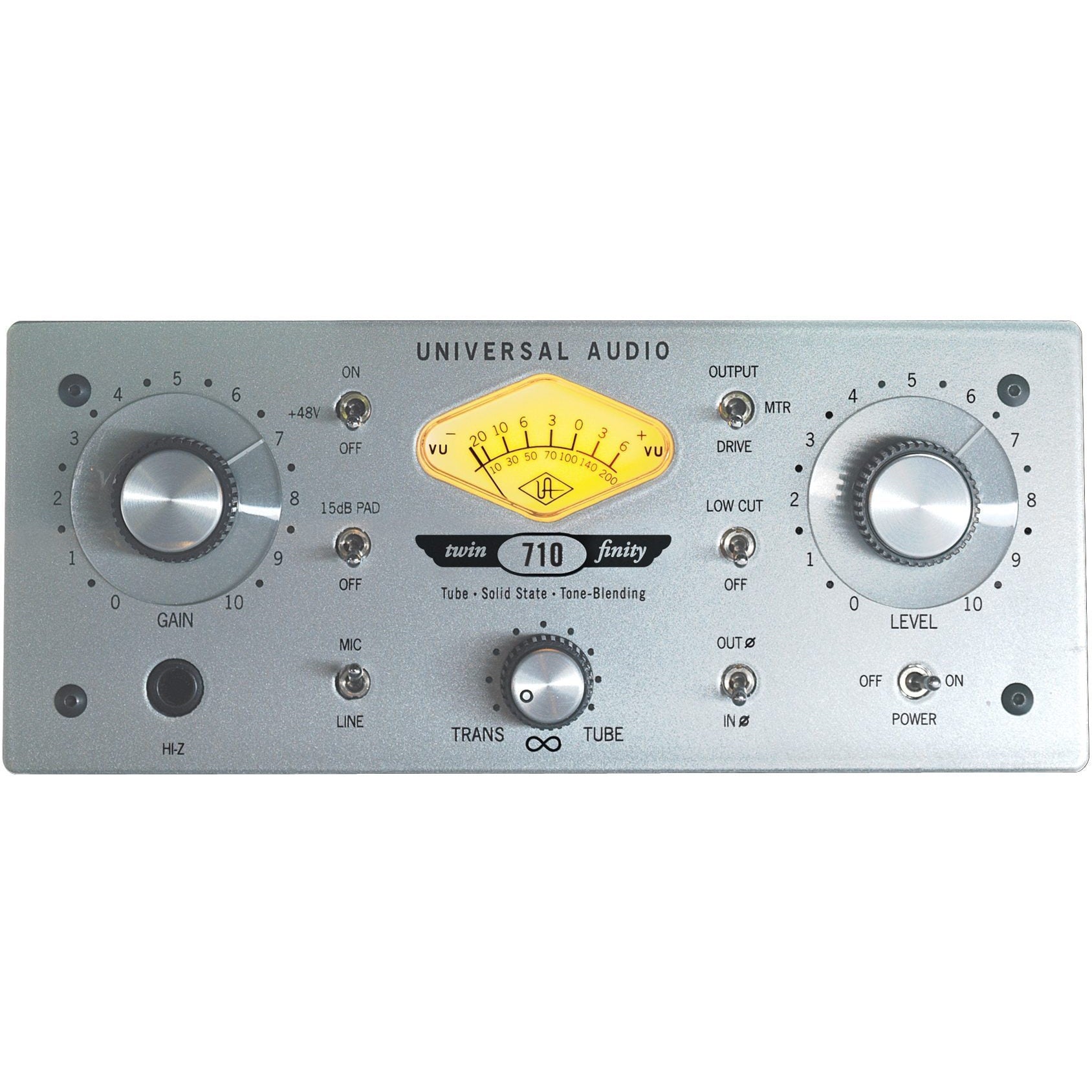 Universal Audio 710 Twin-Finity Microphone Preamplifier – Same Day Music