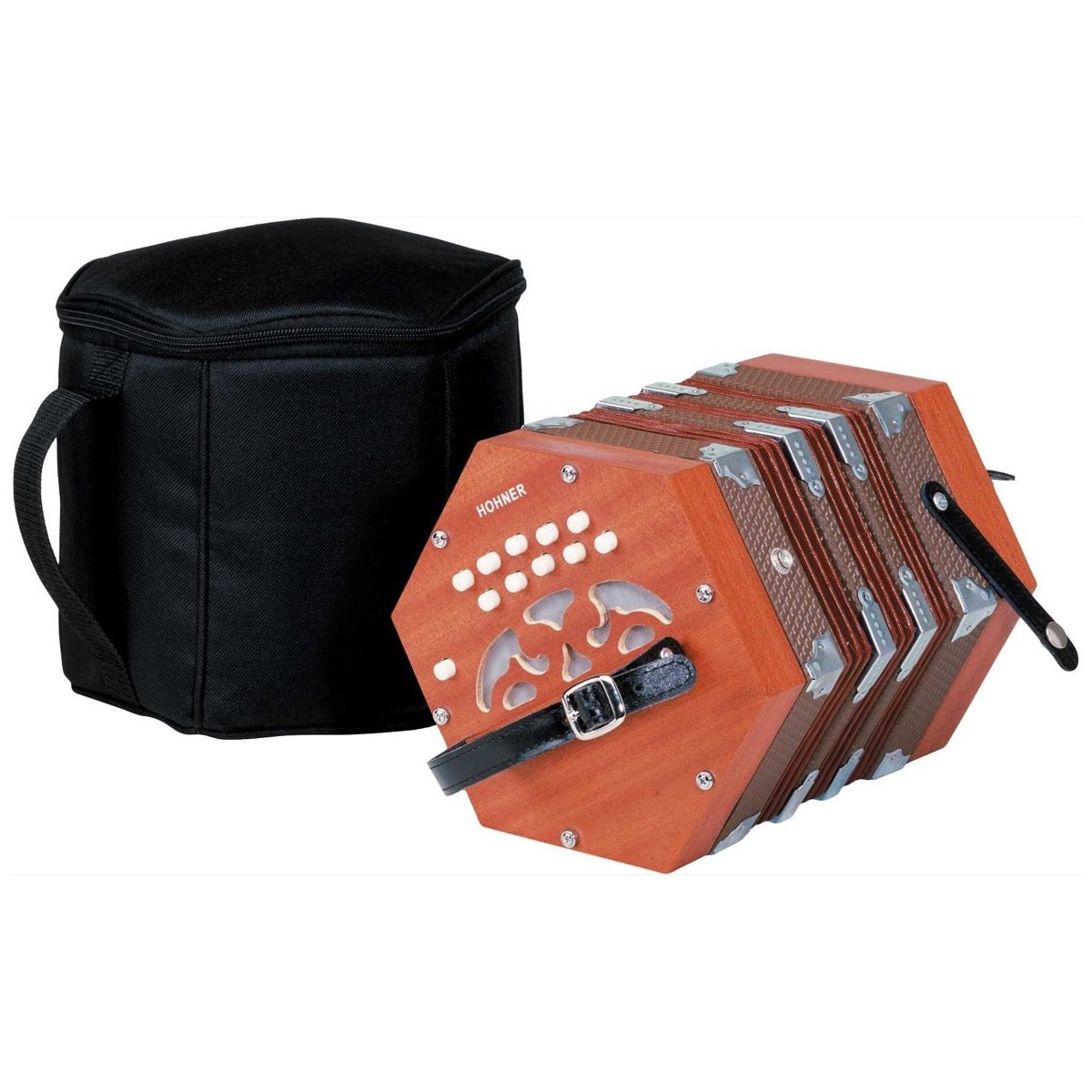 Hohner D40 Concertina, with Gig Bag – Same Day Music